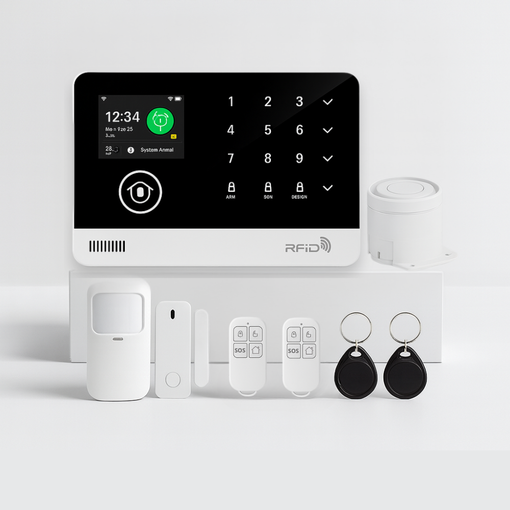 Kit Alarme Maison Connectée | Sécurité Totale & Contrôle Mobile ...